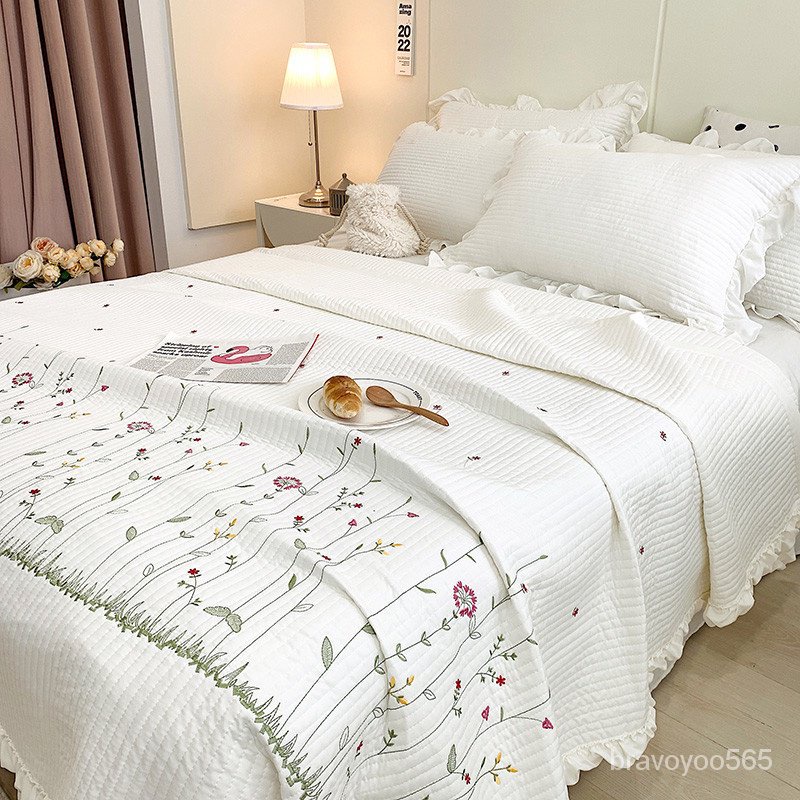 Korean embroidery summer quilt adult children air conditioner quilt ...