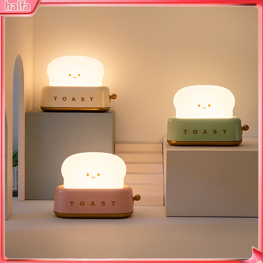 HALFA| Creative Night Lamp LED Bread Maker Table Lamp Energy-saving for ...