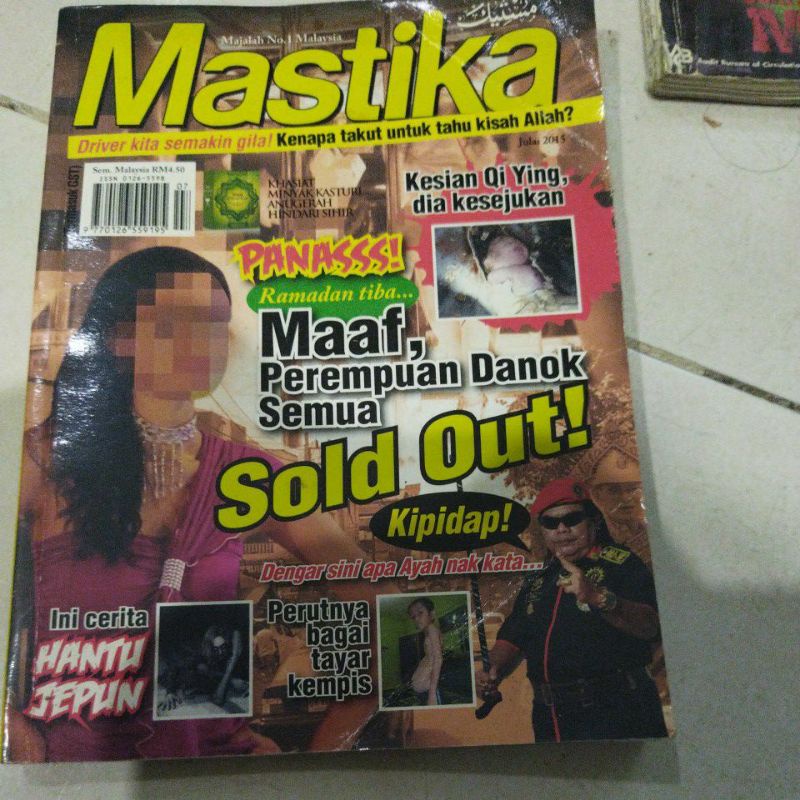 majalah mastika/popular misteri/bicara kondisi terpakai | Shopee Malaysia