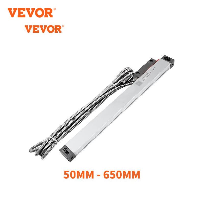 VEVOR Linear Scale Encoder 50MM-650MM High Precision 2 Axis DRO Digital ...