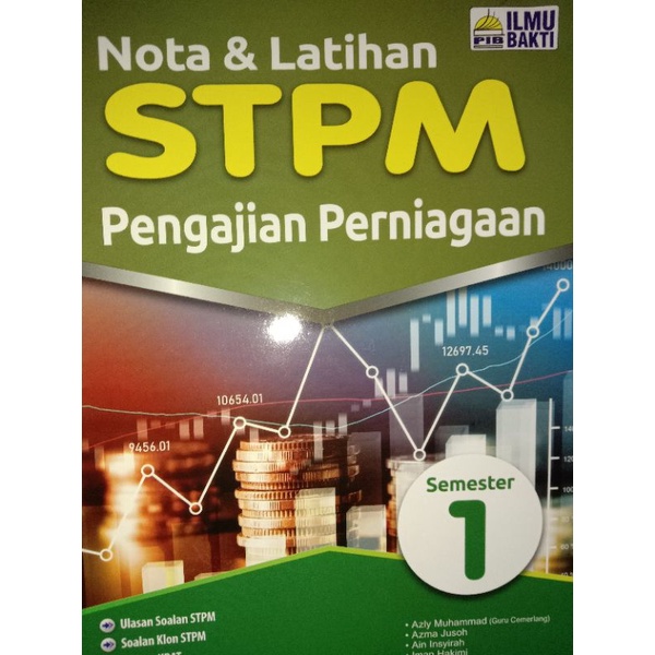 BUKU NOTA DAN LATIHAN STPM SEMESTER 1 2023 | Shopee Malaysia