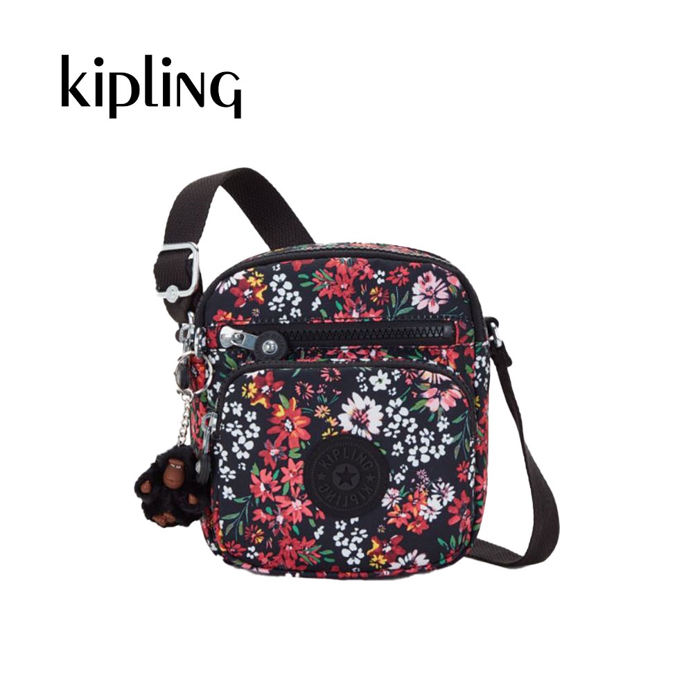 Kipling RON Midnight Floral Crossbody Bag | Shopee Malaysia