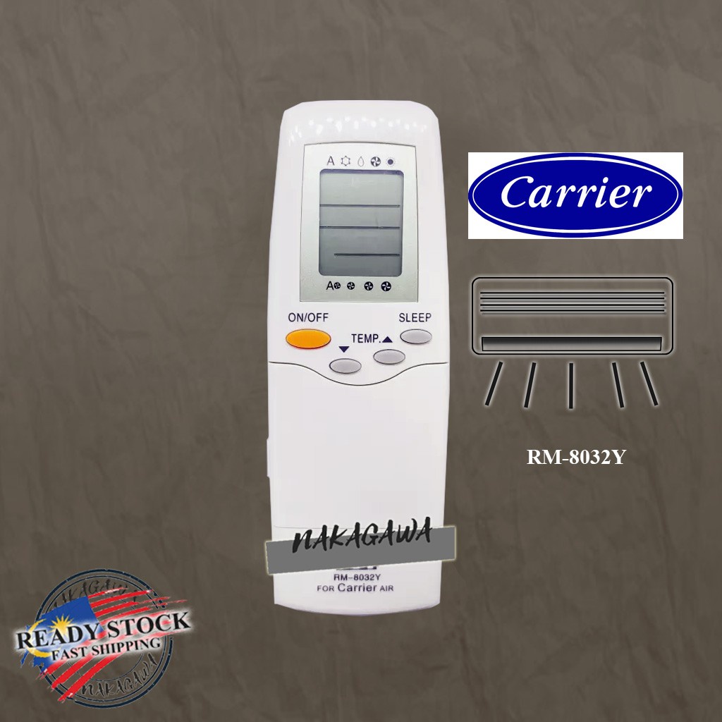 universal remote UNIVERSAL CARRIER AIR COND REMOTE CONTROL RM-8032Y ...