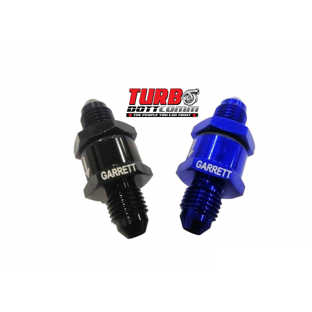 GARRETT TURBO OIL FILTER BILLET AN4 / PENAPIS MINYAK UNTUK SALURAN ...
