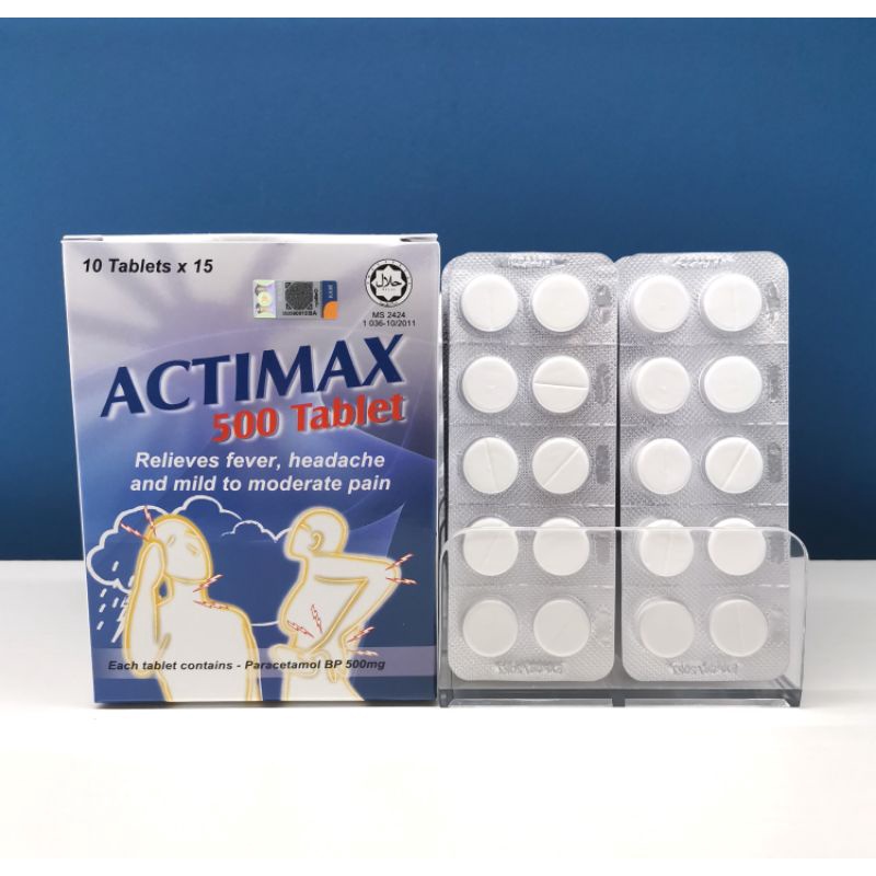 Actimax Relieves Fever And Headache | Shopee Malaysia