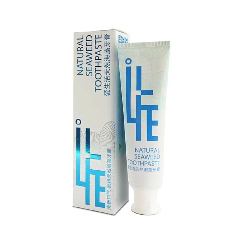 NATURAL SEAWEED TOOTHPASTE 爱生活天然海藻牙膏 120g | Shopee Malaysia