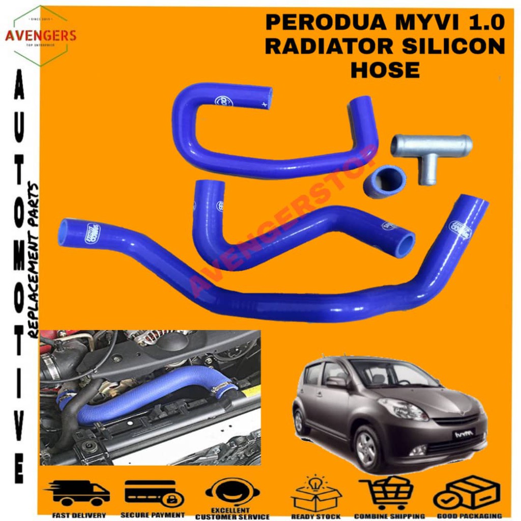 PERODUA MYVI 1.0 RADIATOR HOSE SET 100% HIGH QUALITY | Shopee Malaysia