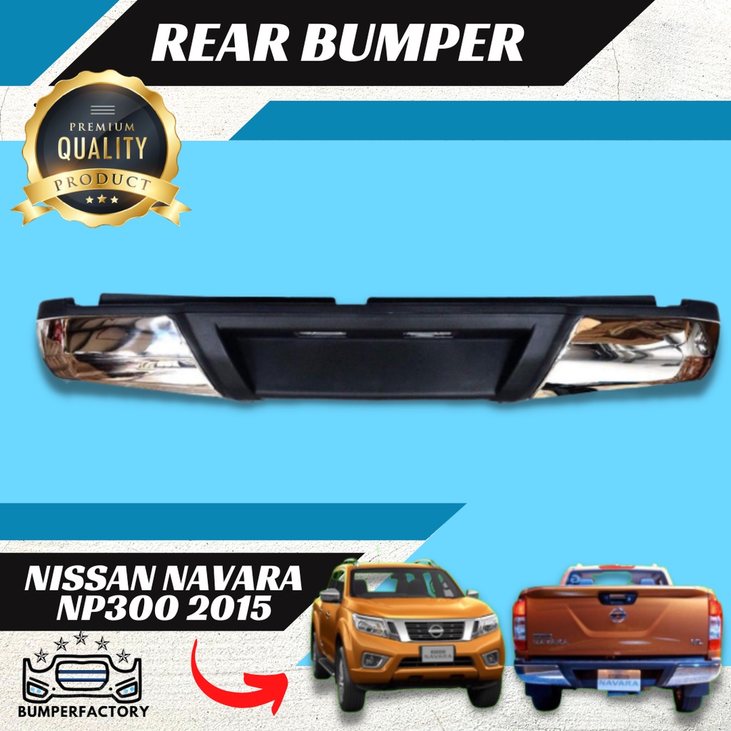 Nissan Navara 2015 Np300 Rear Bumper Belakang Fastlink | Shopee Malaysia