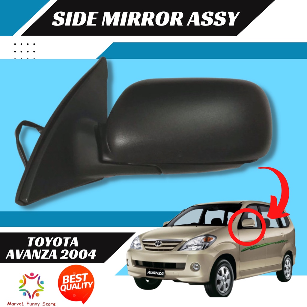 Toyota Avanza 2004 Old Model Side Mirror Assy 100% New High Quality ...