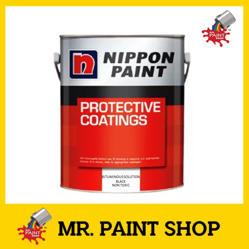5L NIPPON BITUMINOUS SOLUTION BLACK | Shopee Malaysia
