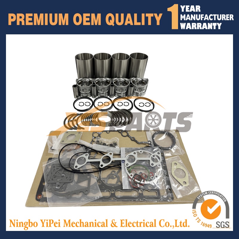 2KD 2KD-FTV Overhaul Rebuild Kit For TOYOTA 13101-30031 131001-67030 ...