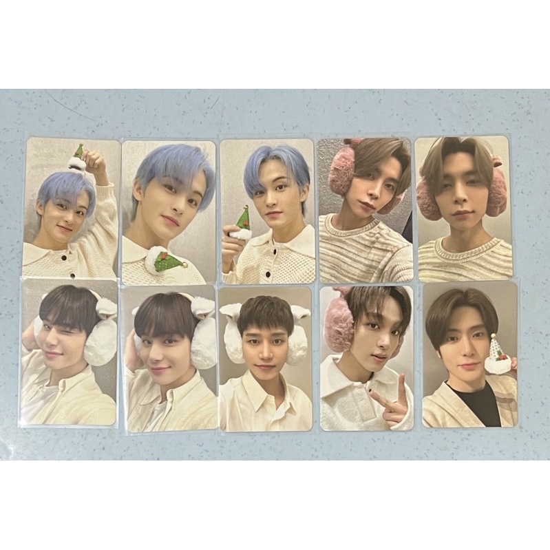 NCT 127 PINK CHRISTMAS MARK HAECHAN JAEHYUN TAEYONG DOYOUNG JUNGWOO ...