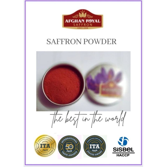 PREMIUM SAFFRON POWDER 1GRAM | Shopee Malaysia