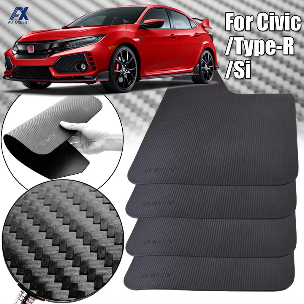 Rally Mud Flaps For Honda Civic Type R Type-R Type-S Mugen Si EK9 EP3 ...