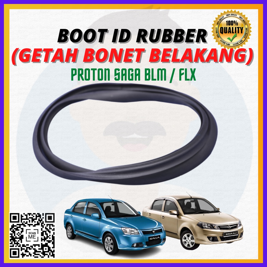 PROTON SAGA / BLM FLX / AEROBACK BOOT LID BONNET RUBBER GETAH BONET ...