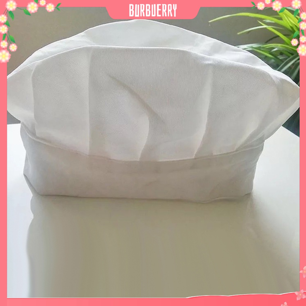 (Burbuerry) Professional Elastic Adjustable Men Women Cap Kitchen ...