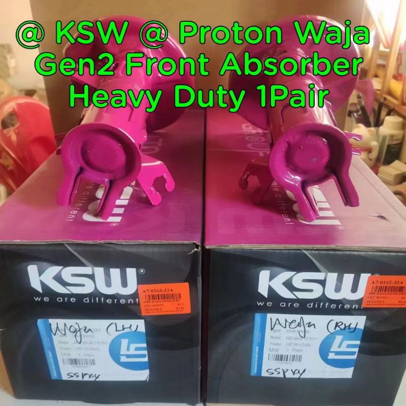 @ KSW @ Proton Waja Gen2 Front Absorber Heavy Duty 1Pair | Shopee Malaysia