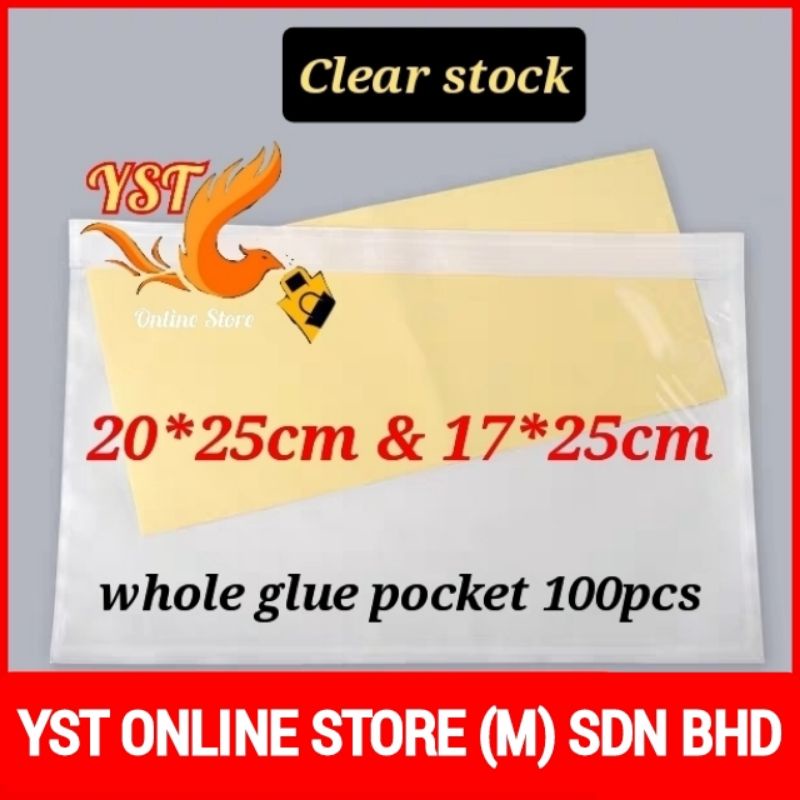 Yst Online Store Consignment Note Pocket 100pcs Air Way Bill Whole Glue ...