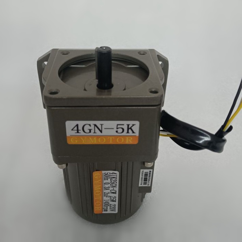 AC 220V 25W Single Phase Gear Motor, Fixed / Constant Speed Motor With ...