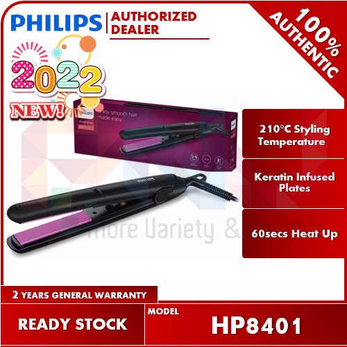 Philips 210°C Selfie Hair Straightener HP8401 (Successor Model for ...