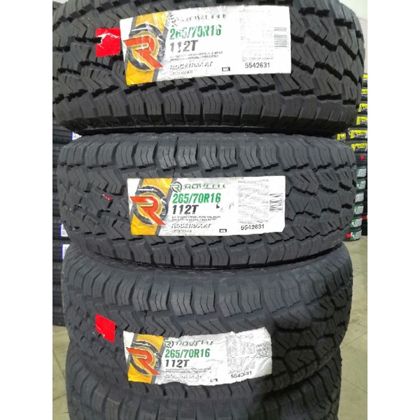 265/70/16 Rovelo Ridgetrak AT Tyre Tayar | Shopee Malaysia