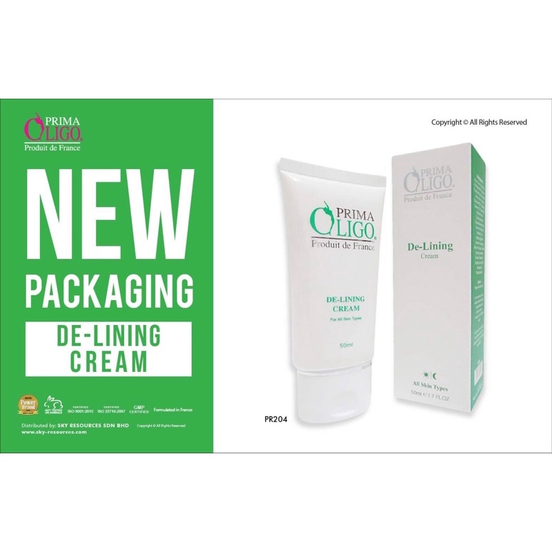 Prima oligo De-lining cream | Shopee Malaysia