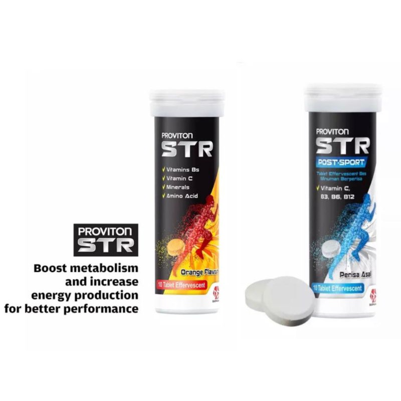 Proviton STR Pre / Post Sport Effervescent (10 Tablets) with ...
