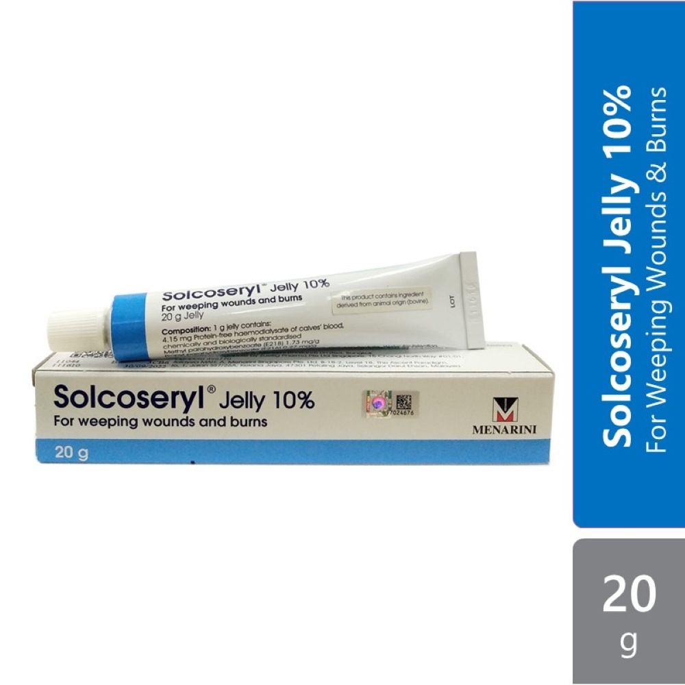 Solcoseryl Jelly 10% (20g) | Shopee Malaysia