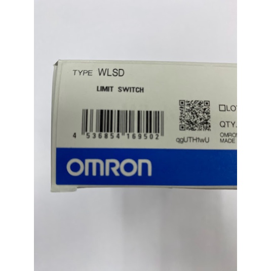 OMRON LIMIT SWITCH WLSD (IBD) | Shopee Malaysia