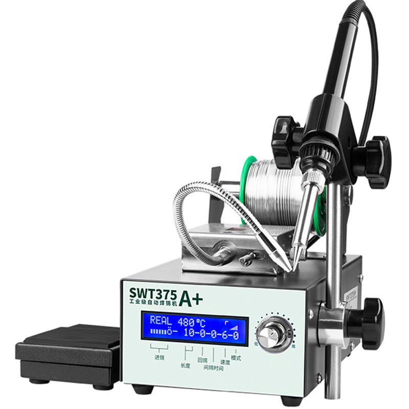 SWT375A+ Semi-automatic Foot-operated Solder Machine 75w Soldering ...