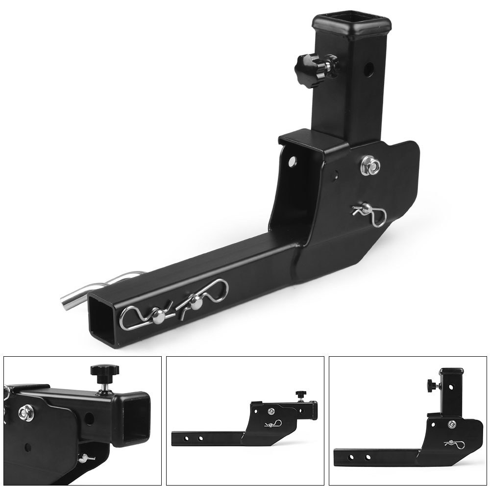 Weight Capacity: 500lbs Folding 2" Trailer Hitch Mount Shank Foldable ...