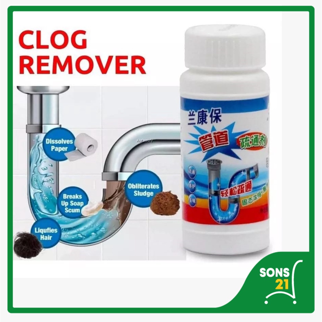 MALAYSIA READY STOCK Clog Remover Drain Pipe Basin Cleaner Clogged ...