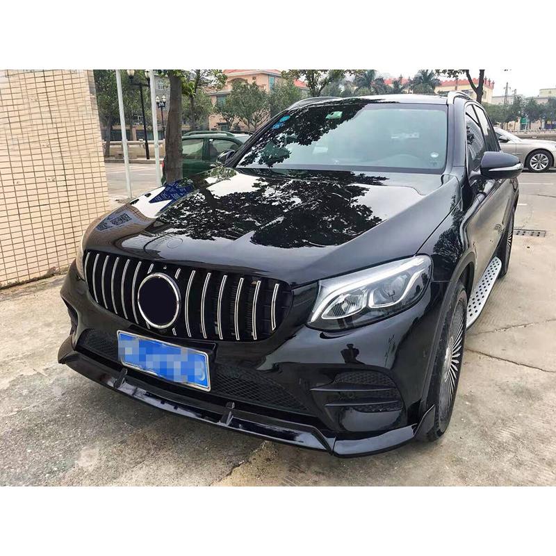 Front Bumper Lip Body Kit Spoiler Splitters For Mercedes Benz GLC X253 ...
