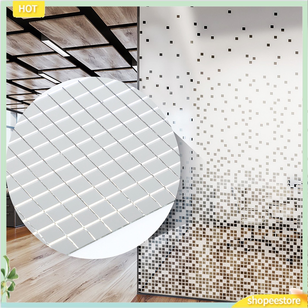 (shopeestore) Sturdy Mosaic Wall Sticker Wall Decorative Disco Shiny ...