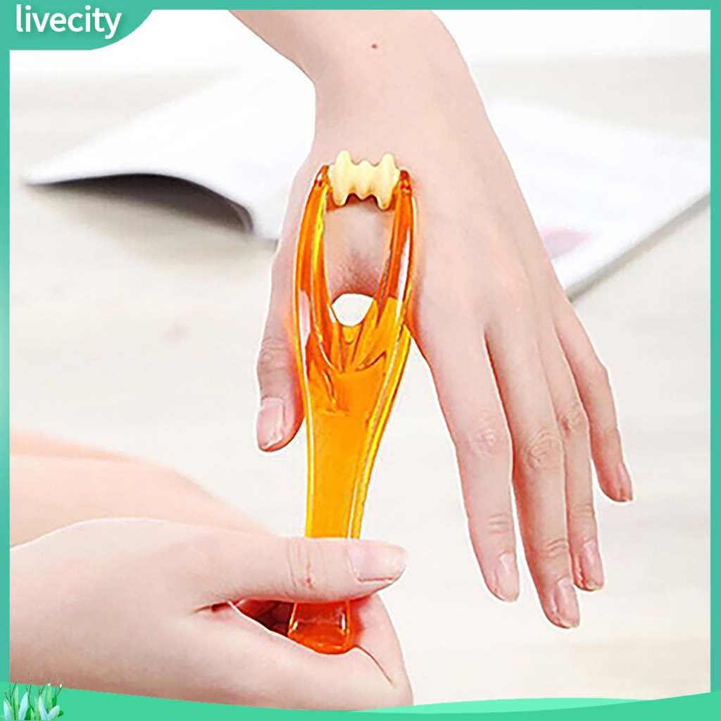 {livecity} Finger Roller Smooth Edge Finger Roller Ergonomic Design ...