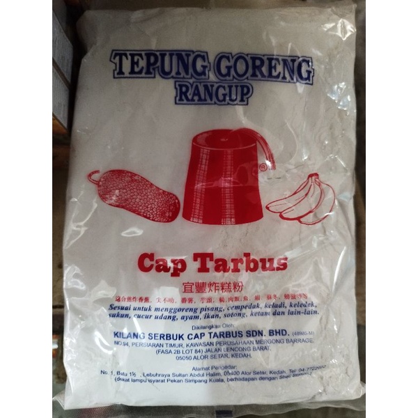 Tepung Goreng Rangup Cap Tarbus 1kg | Shopee Malaysia