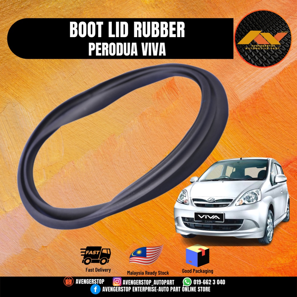 PERODUA VIVA BOOT LID BONNET RUBBER GETAH BONET BELAKANG | Shopee Malaysia