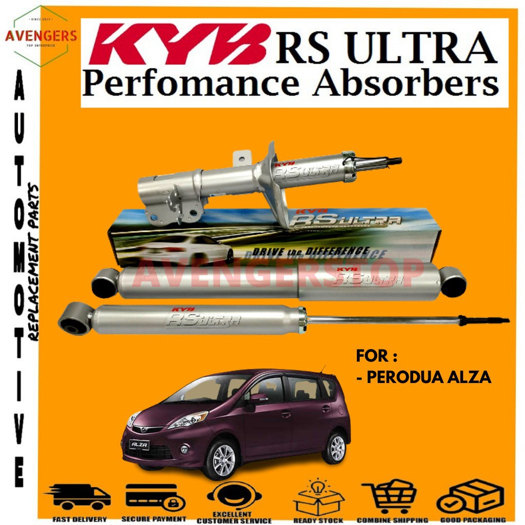 PERODUA ALZA KAYABA ULTRA RS SHOCK ABSORBER ORIGINAL KAYABA HIGH ...