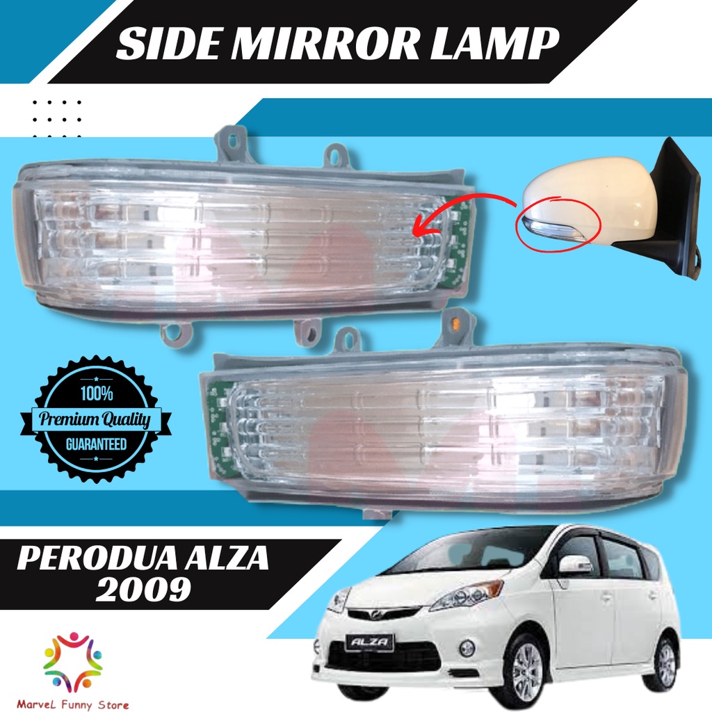 Perodua Alza lampu signal led side mirror lamp singalLampu Signal ...
