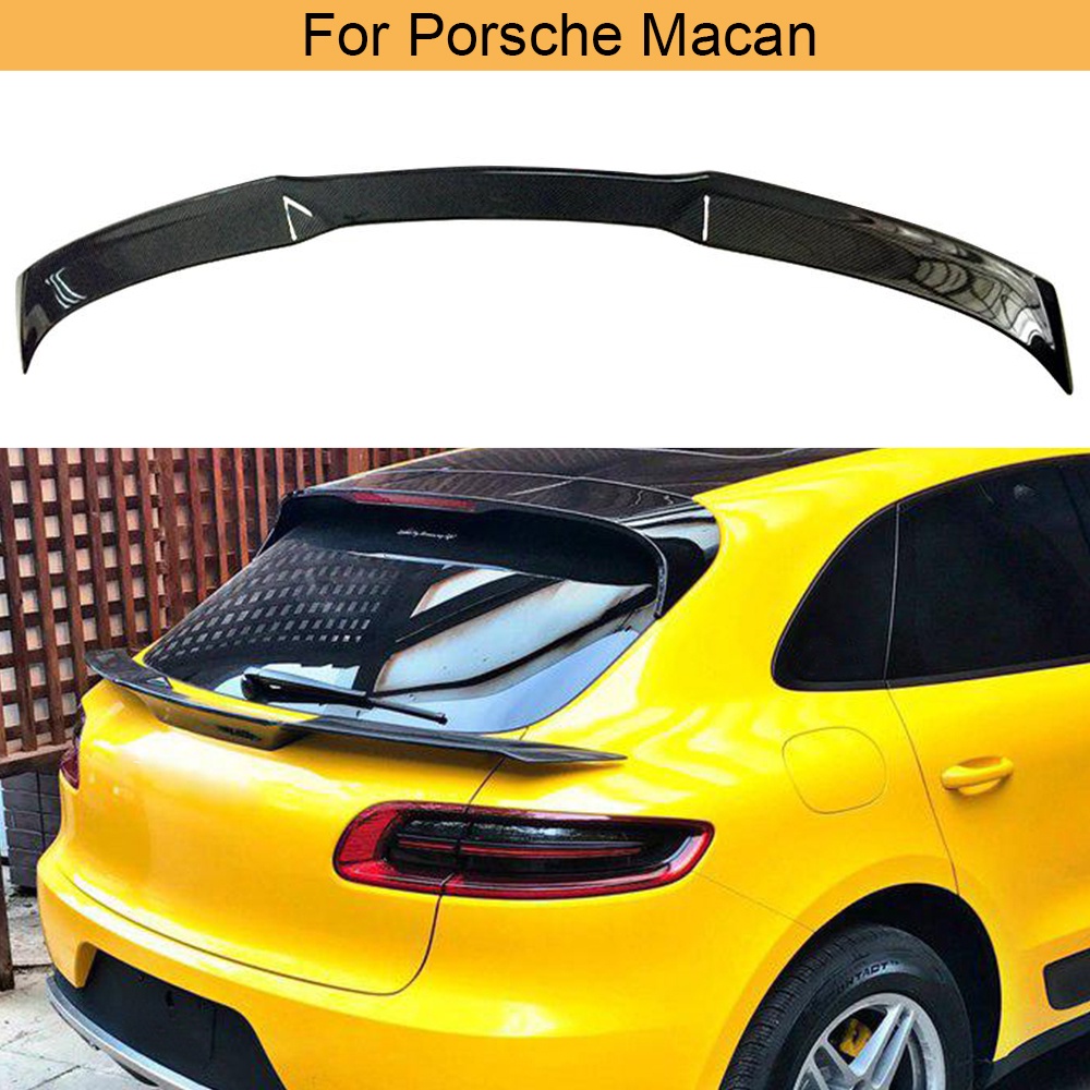 Car Rear Trunk Middle Spoiler Wing For Porsche Macan 2014 2015 2016 ...