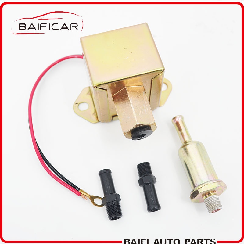 Baificar New Universal Diesel Petrol 12V Square Electronic Oil Pump Low ...