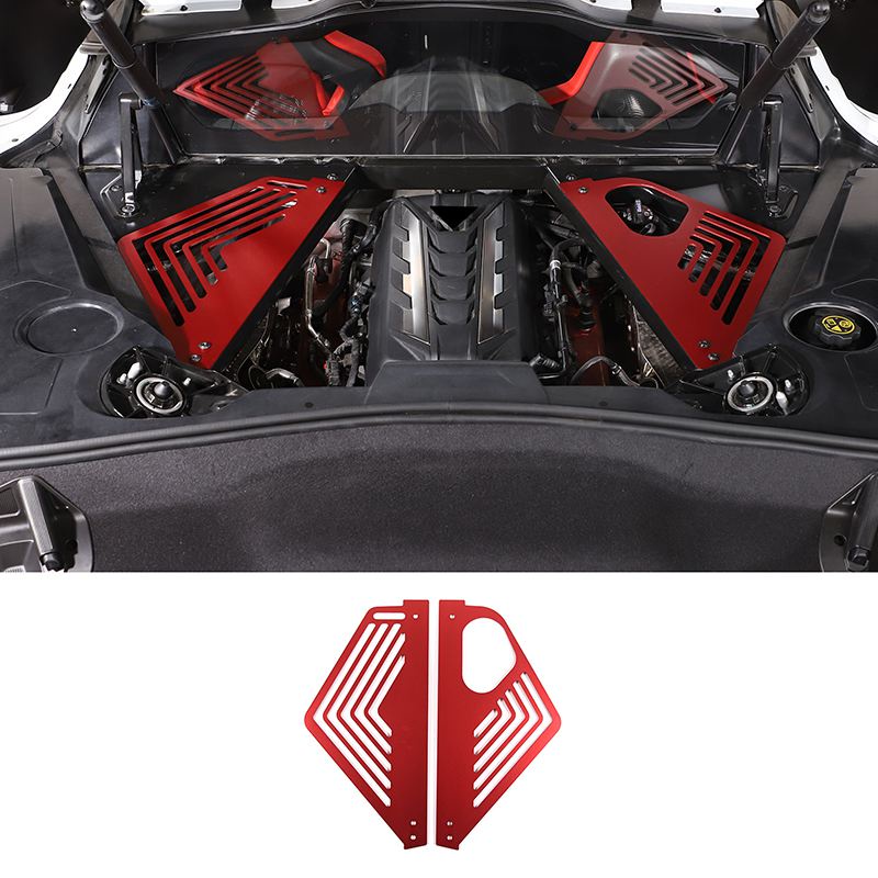 For Chevrolet Corvette C8 Stingray Z51 Z06 2020-2023 Aluminum Alloy Car ...