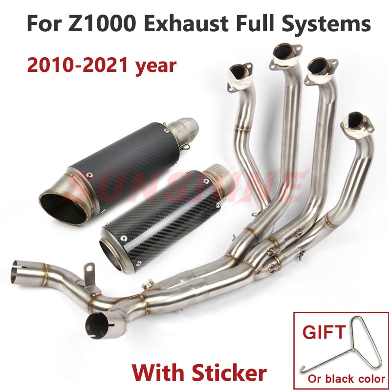 Front Pipe Exhaust Motorcycle Full System Escape Muffler Modified ...