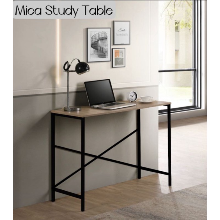 【Ready Stock】Waterproof Melamine Top Console Table/Study Table/Dekstop ...