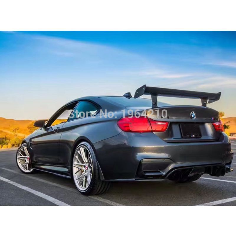 Car Styling GTS Carbon Fiber Modified Rear Spoiler Tail Wing For BMW 1M ...