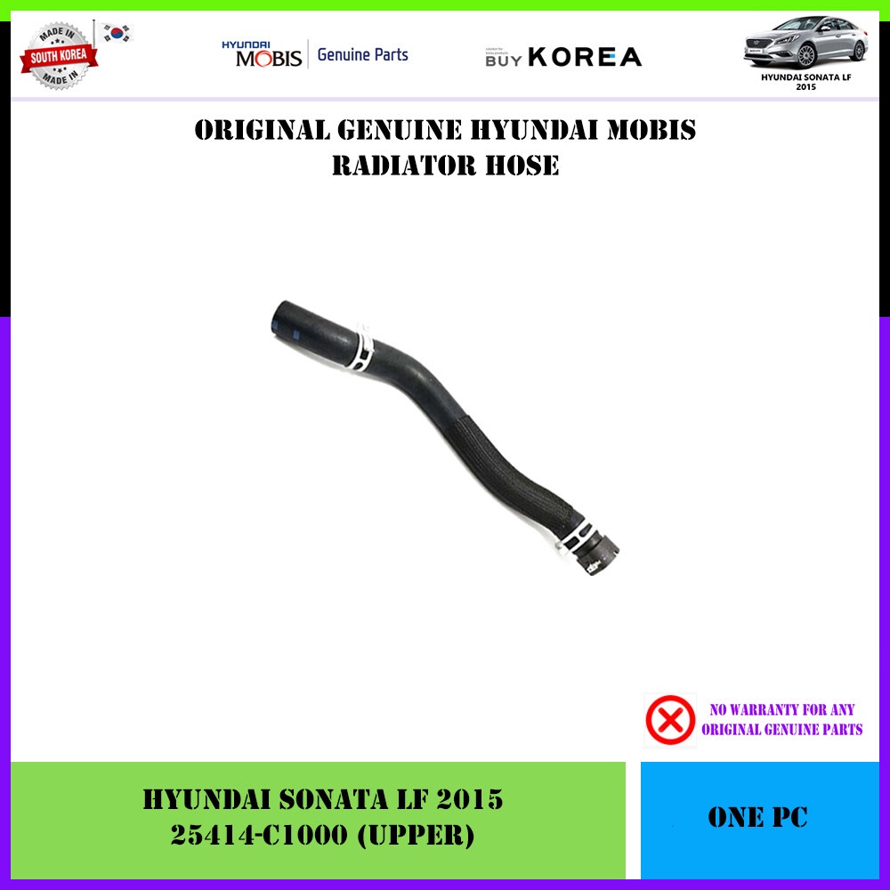 Hyundai Sonata LF 2015 Genuine Mobis Radiator Hose (Upper 25414-C1000 ...