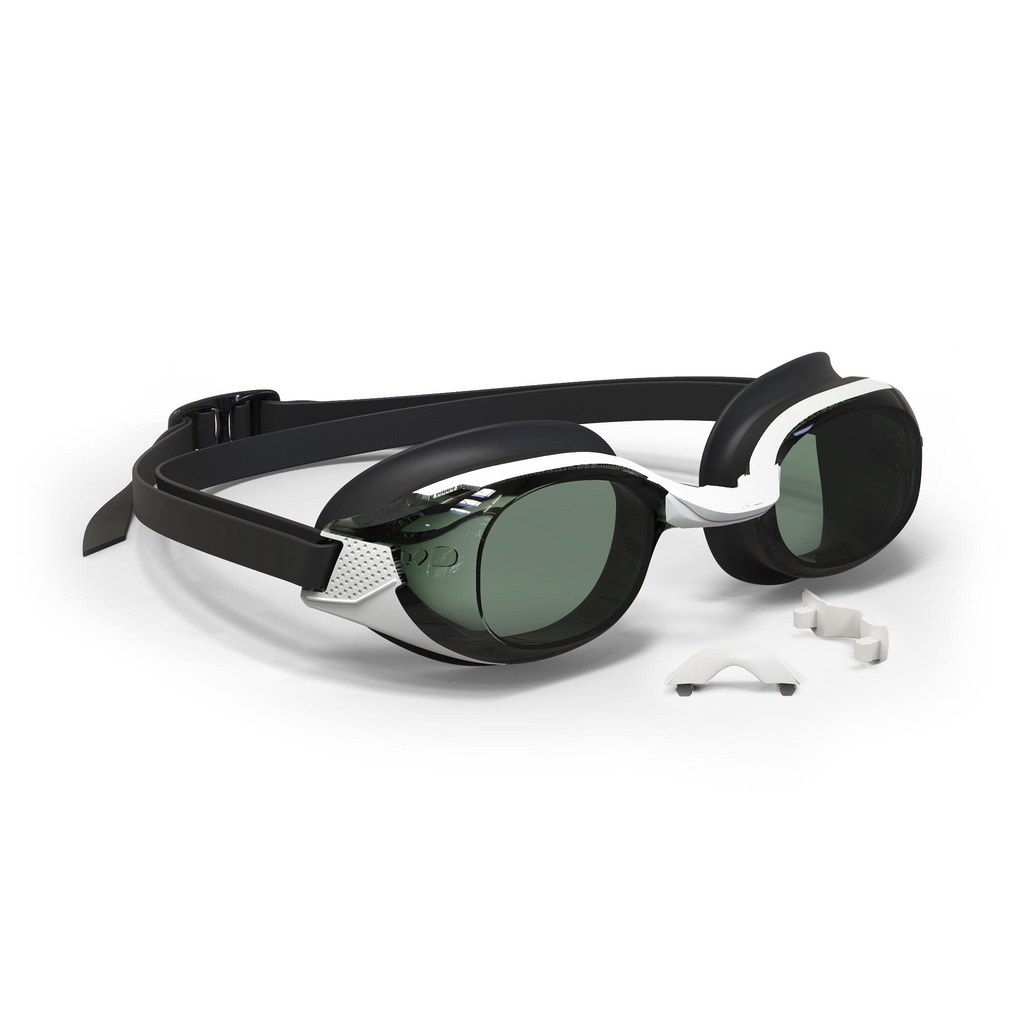 Decathlon Swimming Corrective Goggles BFIT Smoked Lenses (-2.00 to -6. ...
