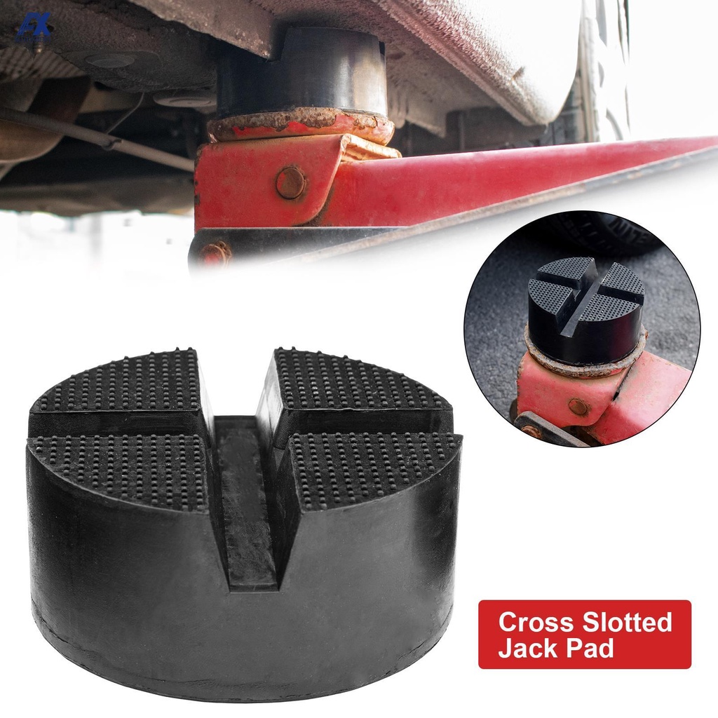 Floor Slotted Car Rubber Jack Pad Lift Adaptor Frame Rail Protector ...