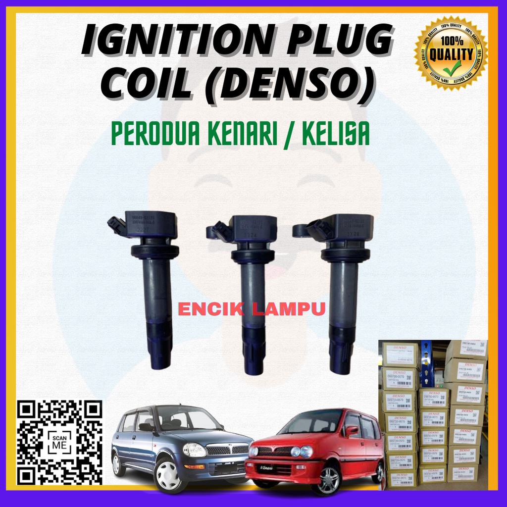 FASTLINK PERODUA KENARI KELISA VIVA MYVI 1.0DENSO IGNITION PLUG COIL ... FASTLINK PERODUA KENARI KELISA VIVA MYVI 1.0DENSO IGNITION PLUG COIL ...