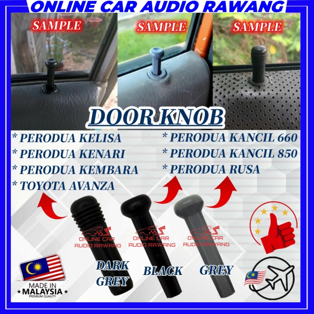 Perodua Kelisa Kenari Kembara Kancil Rusa Toyota Avanza Door Knob Door ...